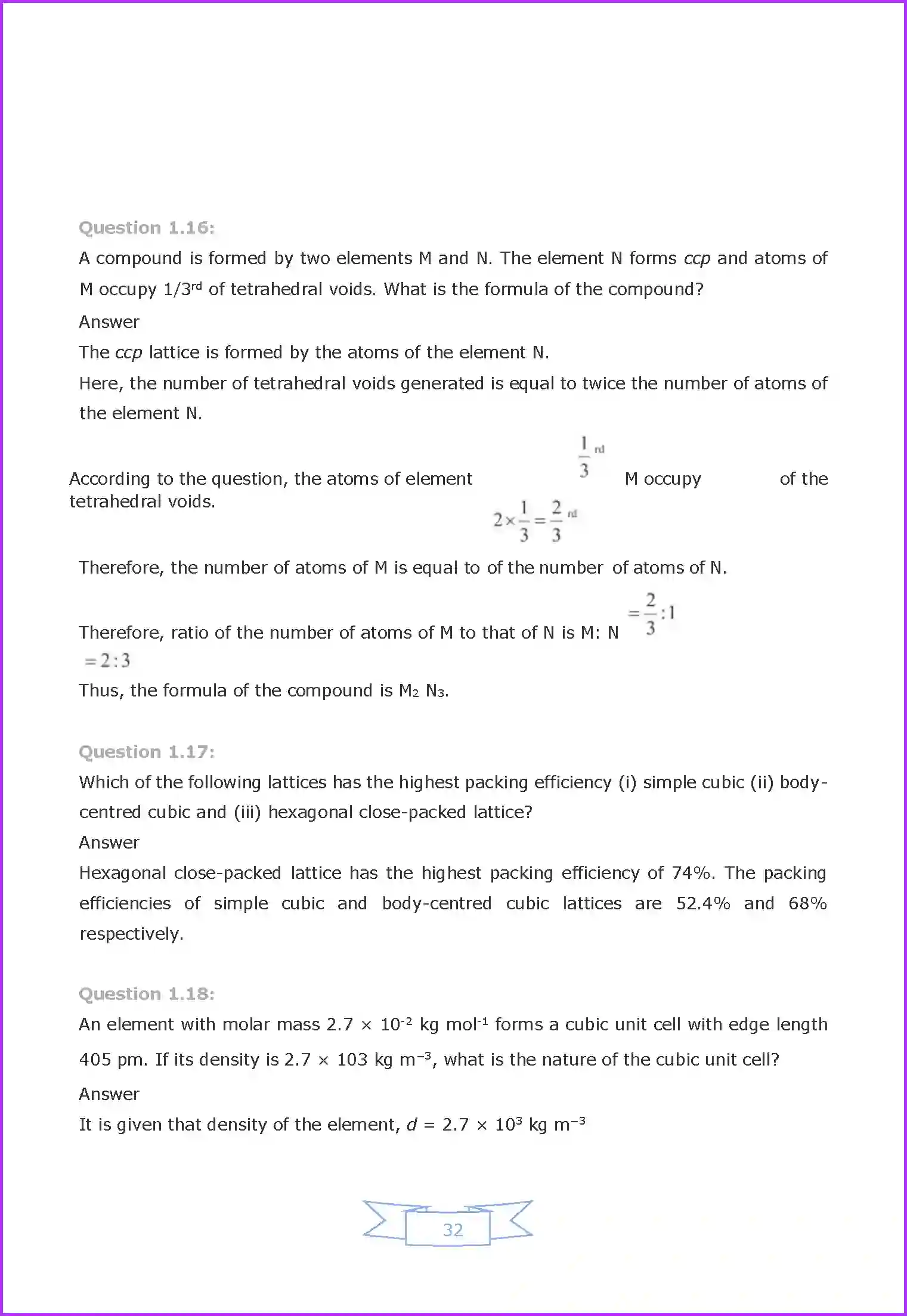 Class 12 Chemistry Chapter 1 Solution