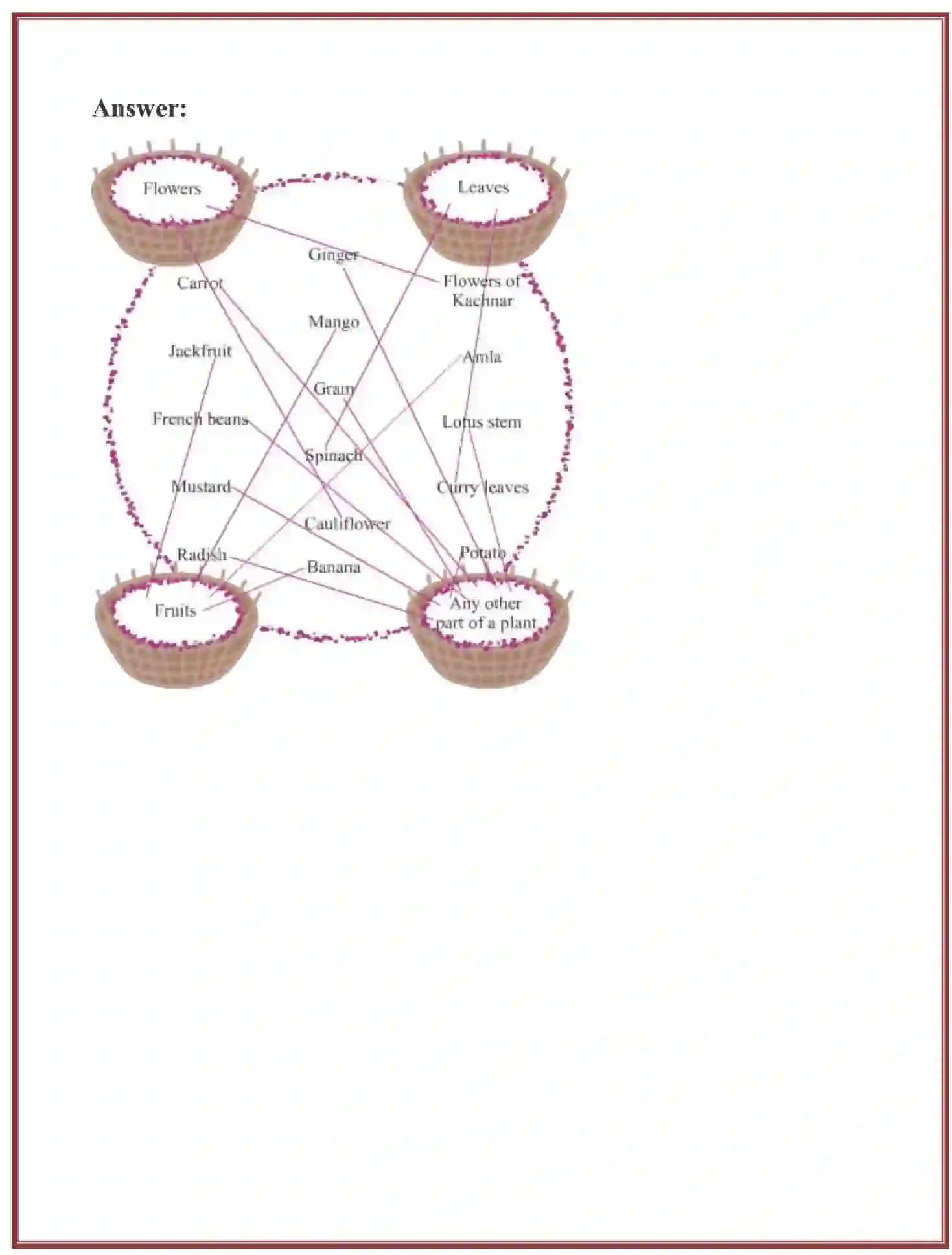 Class 3 Looking Around (EVS) Chapter 14 The Story of Food Solution