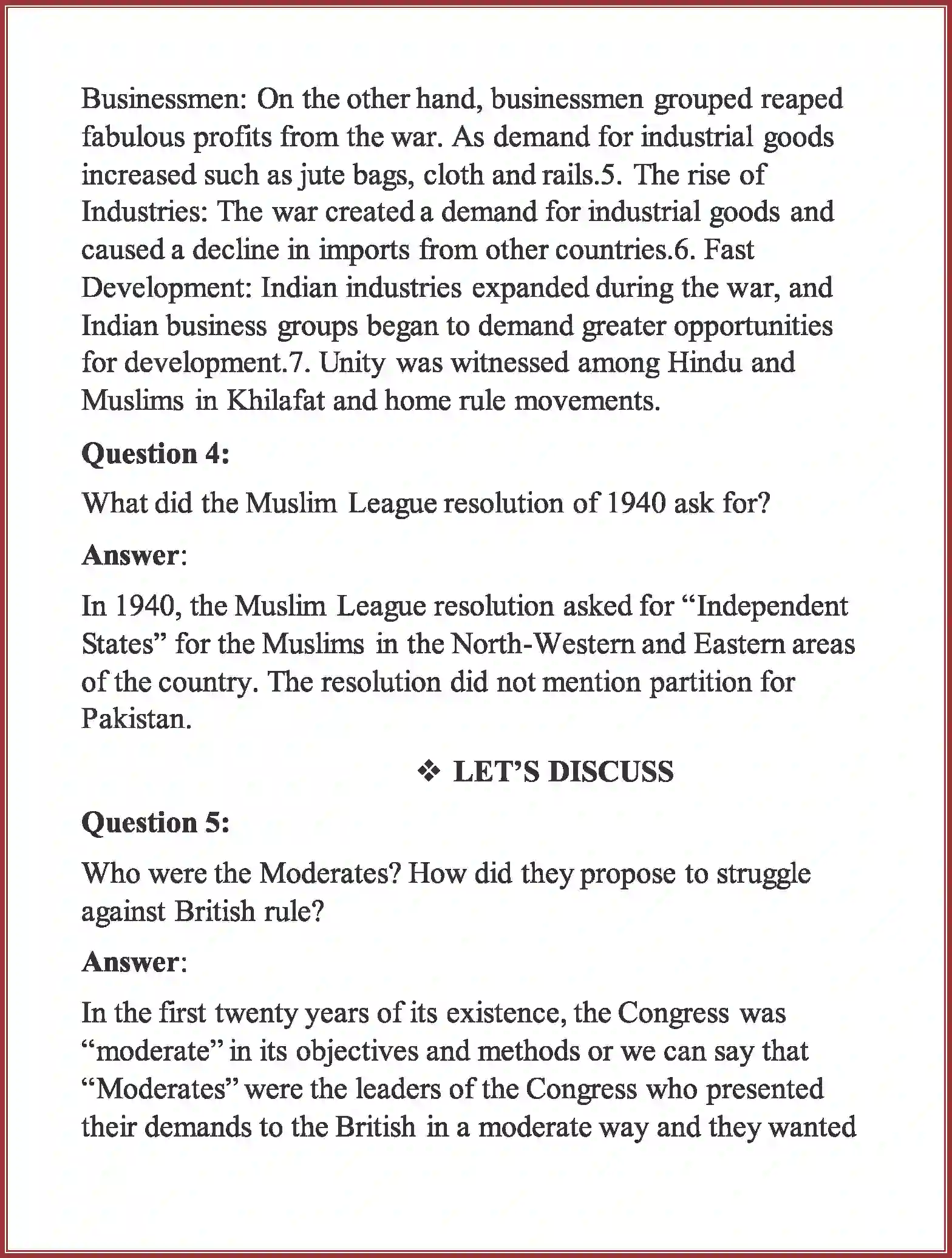 Class 8 History Our Pasts – III Chapter 11 The Making of the National ...